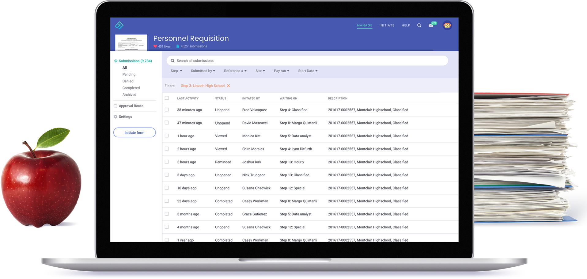 Online Forms and Workflow Routing for K-12 School Districts | Informed K12